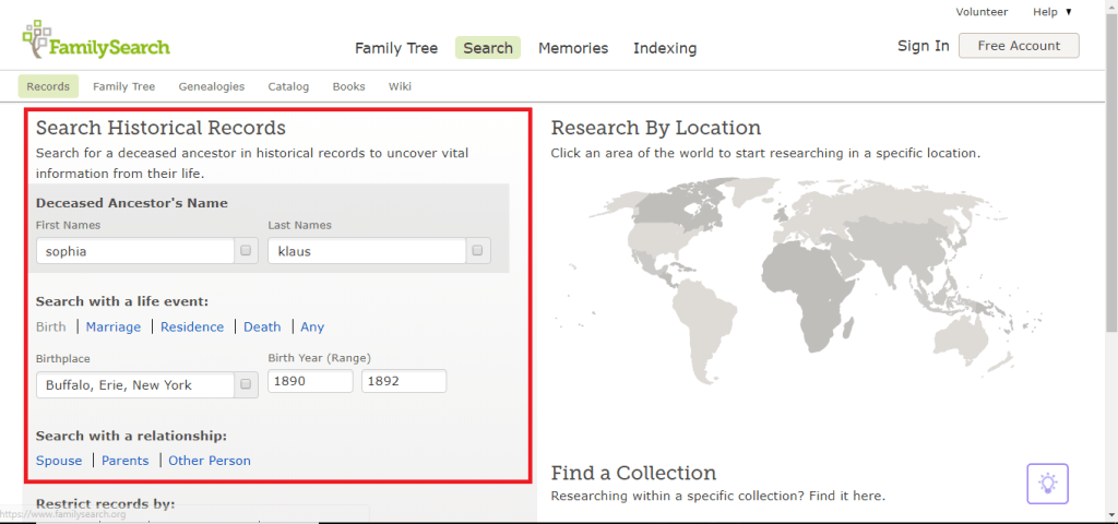 A Step-by-Step Guide to Finding Digital Images in the FamilySearch ...
