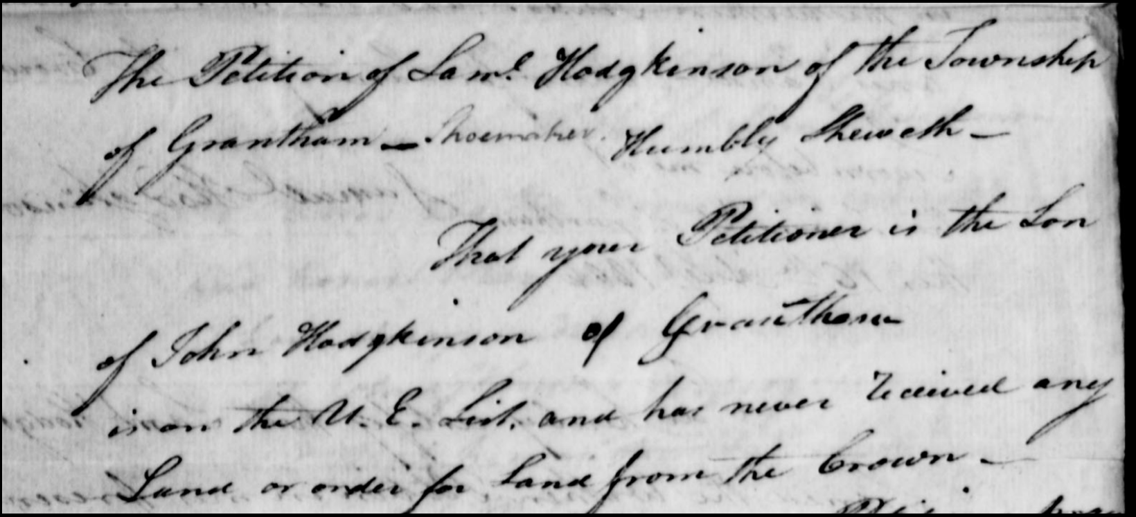 A New Look at the Old Hodgkinsons – From Shepherds and Shoemakers